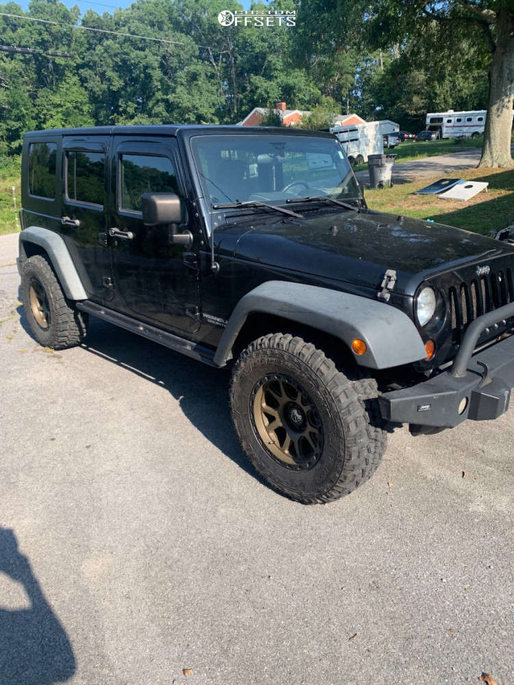 2009 Jeep Wrangler JK with 17x9 -12 Mamba M27 and 33/12.5R17 Federal ...