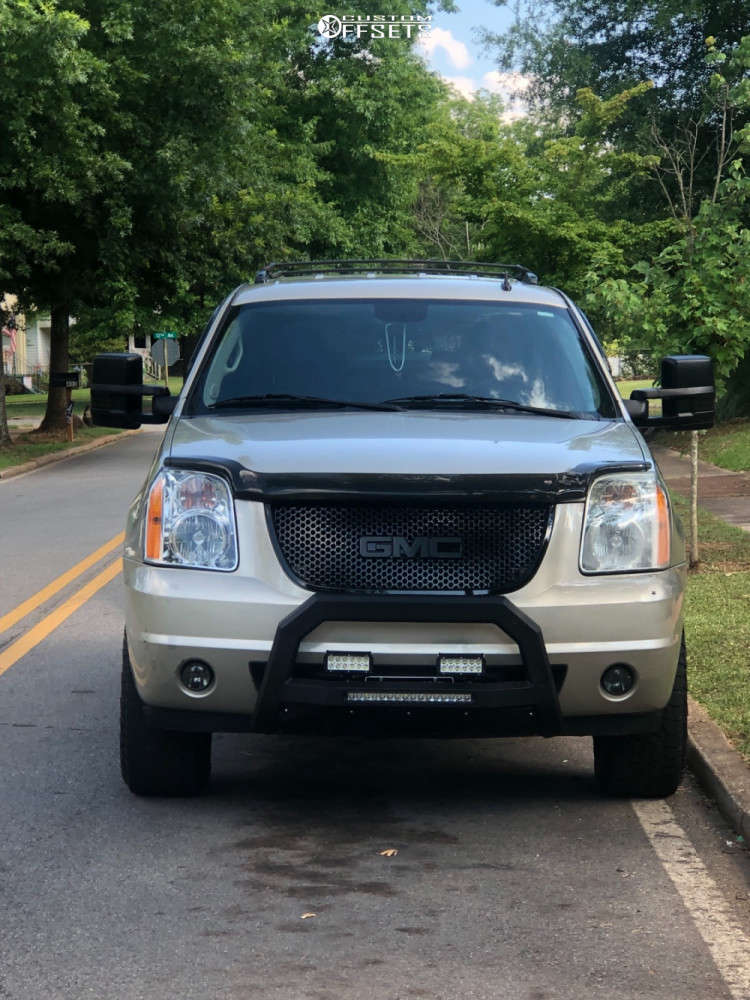 2013 GMC Yukon with 17x9 0 Mayhem Arsenal and 33/11.5R17 Falken ...