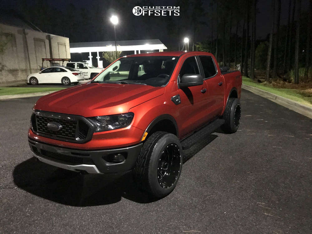 2019 Ford Ranger with 20x12 -44 Hardrock Crusher and 32/12.5R20 Toyo ...