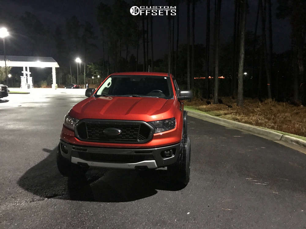 2019 Ford Ranger with 20x12 -44 Hardrock Crusher and 32/12.5R20 Toyo ...