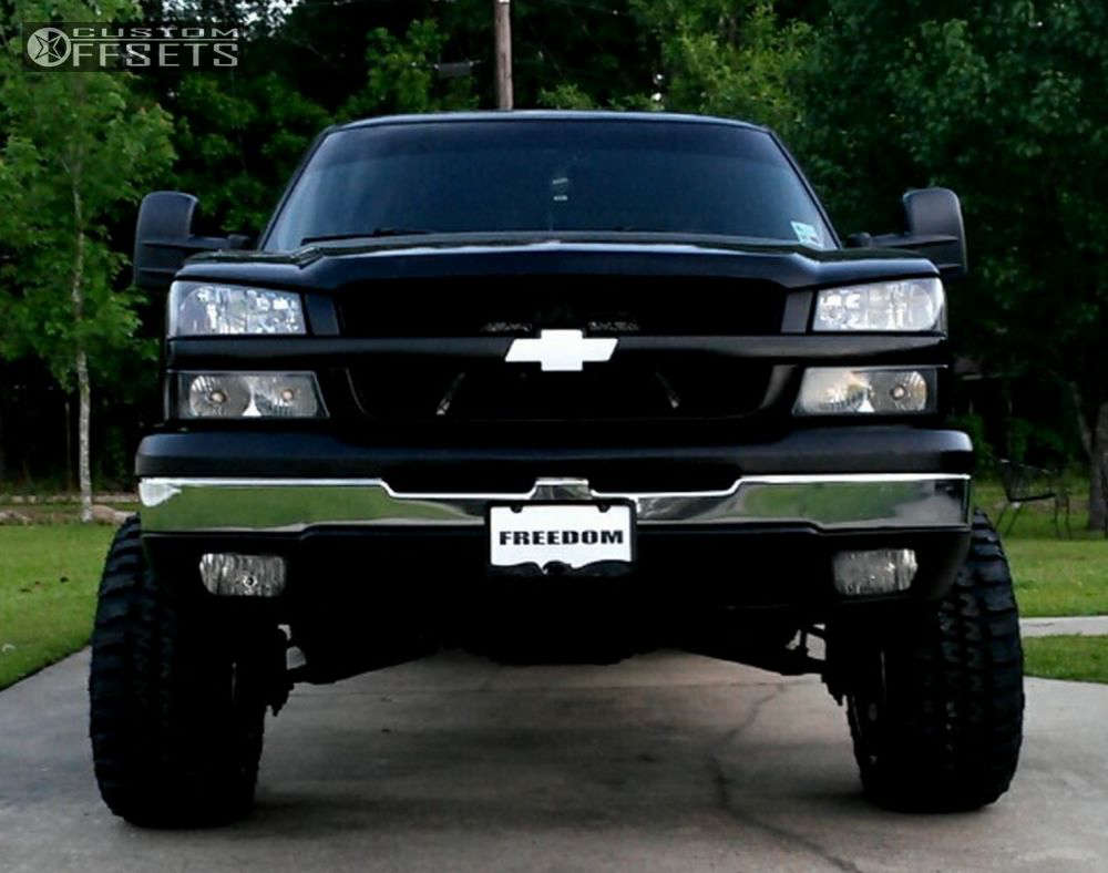 2005 Chevrolet Silverado 1500 with 20x12 -44 Ultra Predator II and 33/ ...