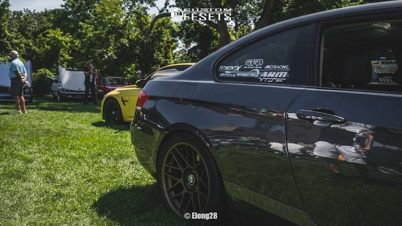 2008 BMW 335xi with 18x9 30 Apex Arc-8 and 245/40R18 Toyo Tires Proxes ...