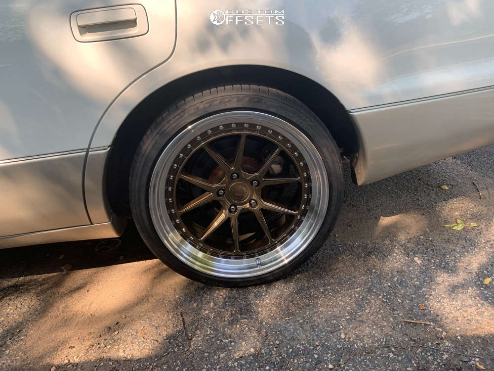 1999 Lexus LS400 with 18x8.5 35 Aodhan Ds08 and 225/40R18 Toyo Tires ...