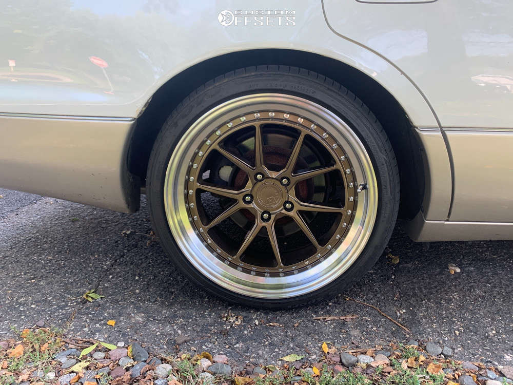 1999 Lexus LS400 with 18x8.5 35 Aodhan Ds08 and 225/40R18 Toyo Tires ...