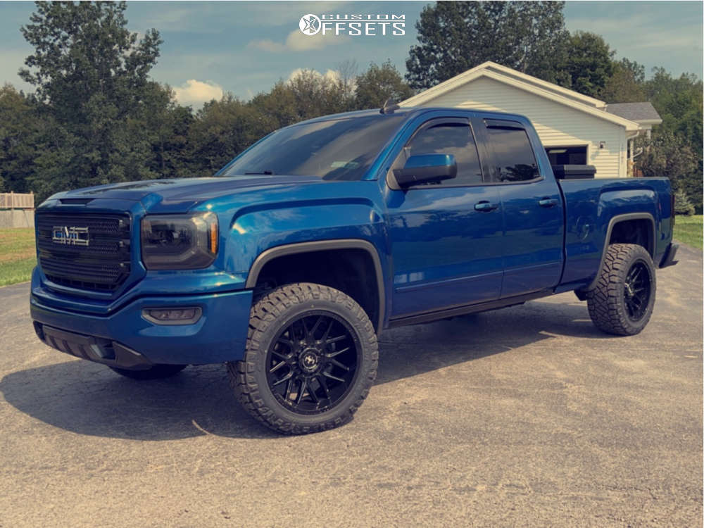 2019 GMC Sierra 1500 with 20x10 19 Motiv Offroad Magnus and 33/11.5R20 ...