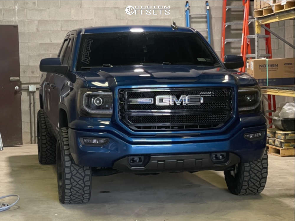 2019 GMC Sierra 1500 with 20x10 19 Motiv Offroad Magnus and 33/11.5R20 ...