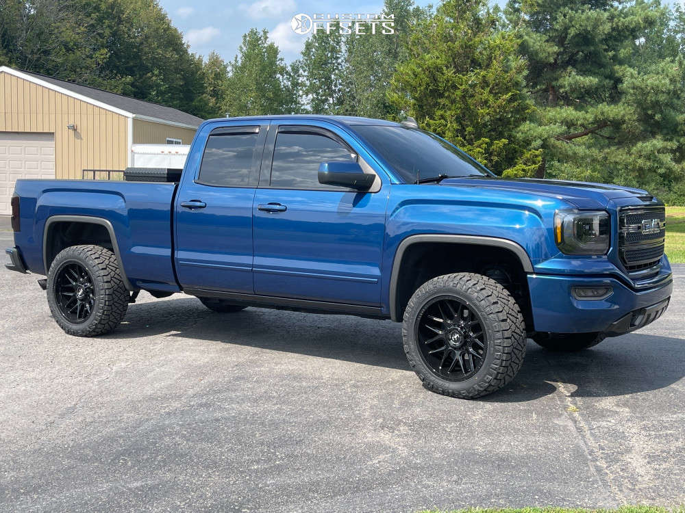 2019 GMC Sierra 1500 with 20x10 19 Motiv Offroad Magnus and 33/11.5R20 ...