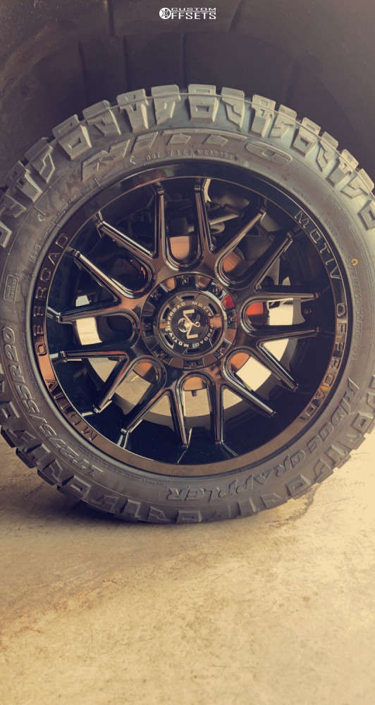 2019 GMC Sierra 1500 with 20x10 19 Motiv Offroad Magnus and 33/11.5R20 ...