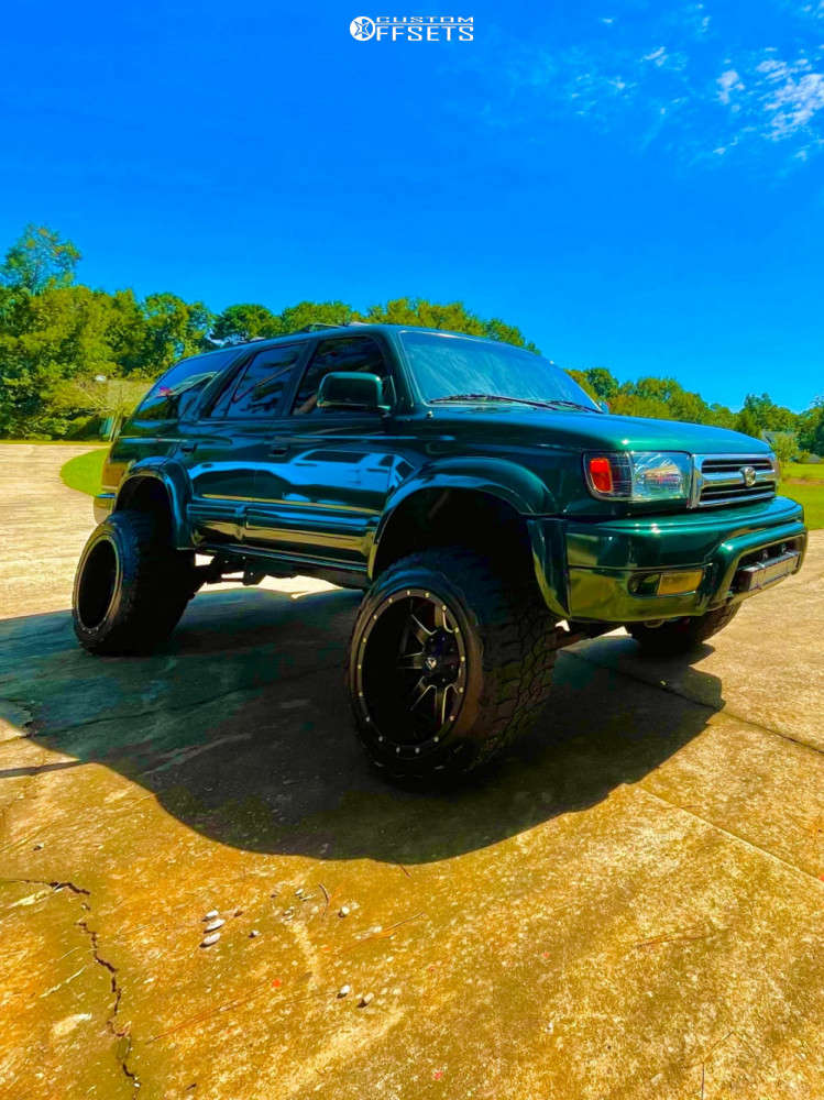 1999 Toyota 4Runner with 20x12 -44 Fuel Maverick and 33/12.5R20 AMP Mud ...
