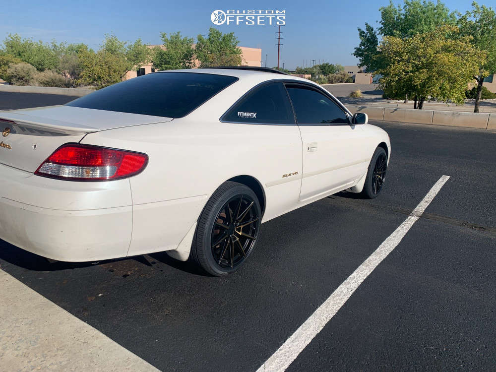 2001 Toyota Solara with 18x8.5 35 XXR 567 and 225/40R18 Hankook Ventus ...