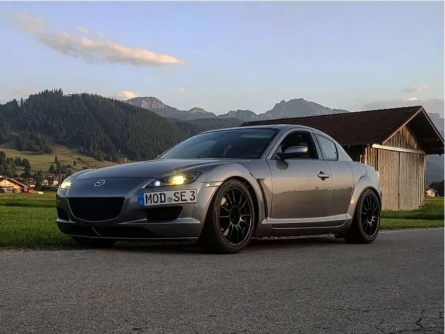 2005 Mazda RX-8 with 18x9 35 OZ Racing Ultraleggera and 245/40R18 ...