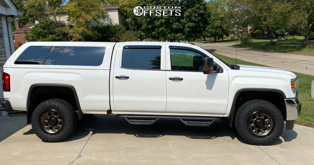2019 GMC Sierra 2500 HD with 18x9 0 American Racing Ar201 and 275/70R18 ...