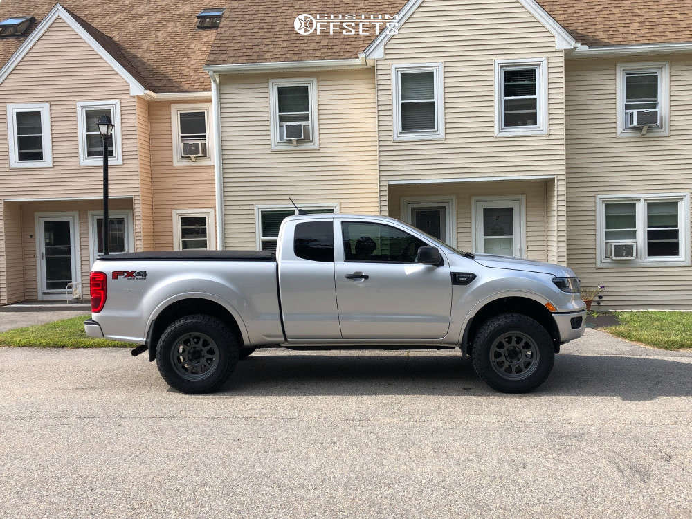 2019 Ford Ranger with 18x9 18 Method Mr316 and 275/65R18 General ...
