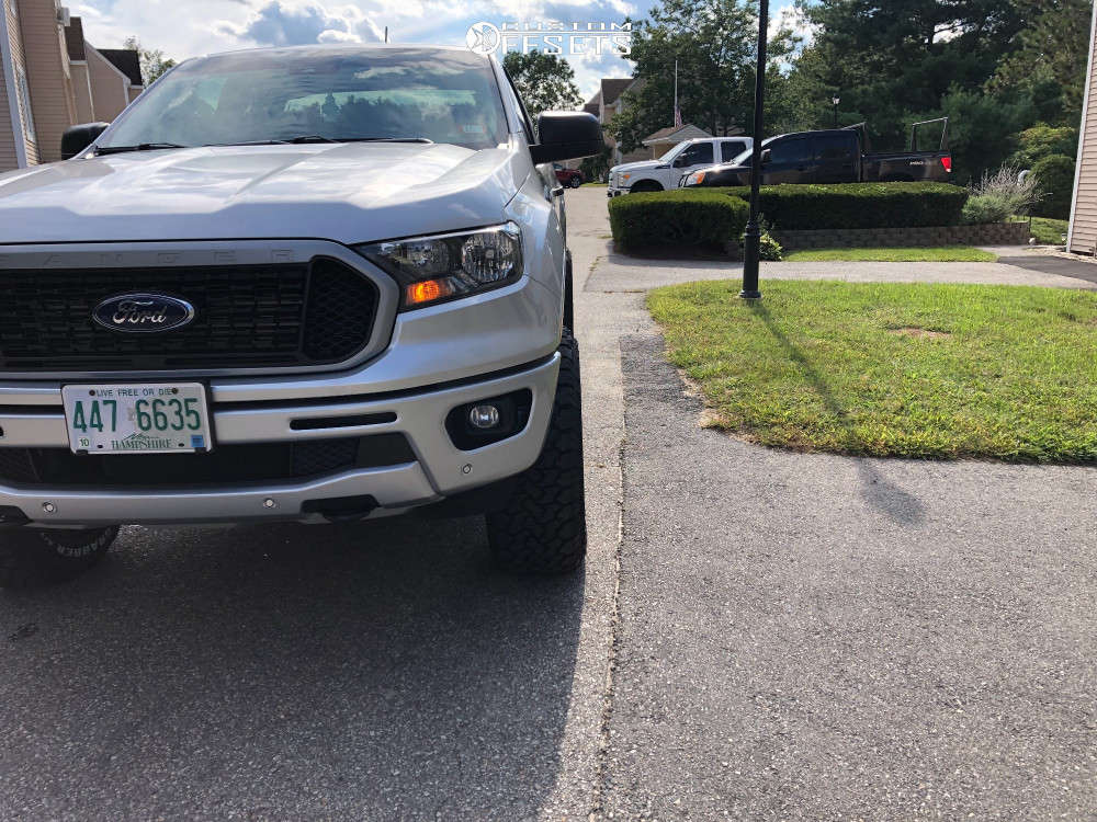2019 Ford Ranger with 18x9 18 Method Mr316 and 275/65R18 General ...