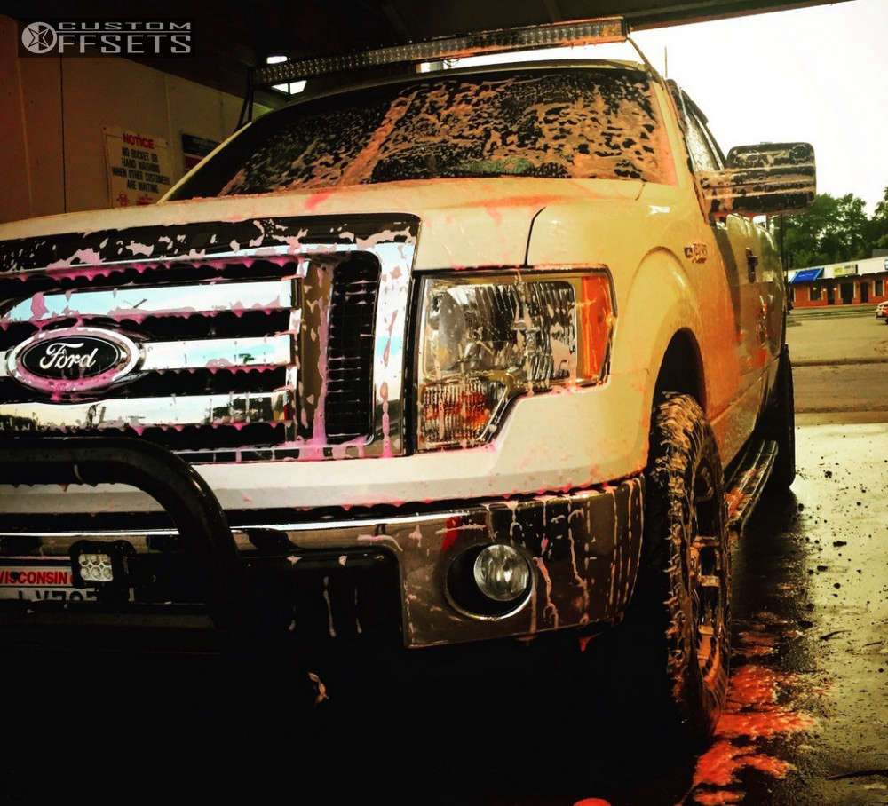 2011 Ford F-150 with 18x9 12 Ultra Baron and 275/70R18 General Grabber ...