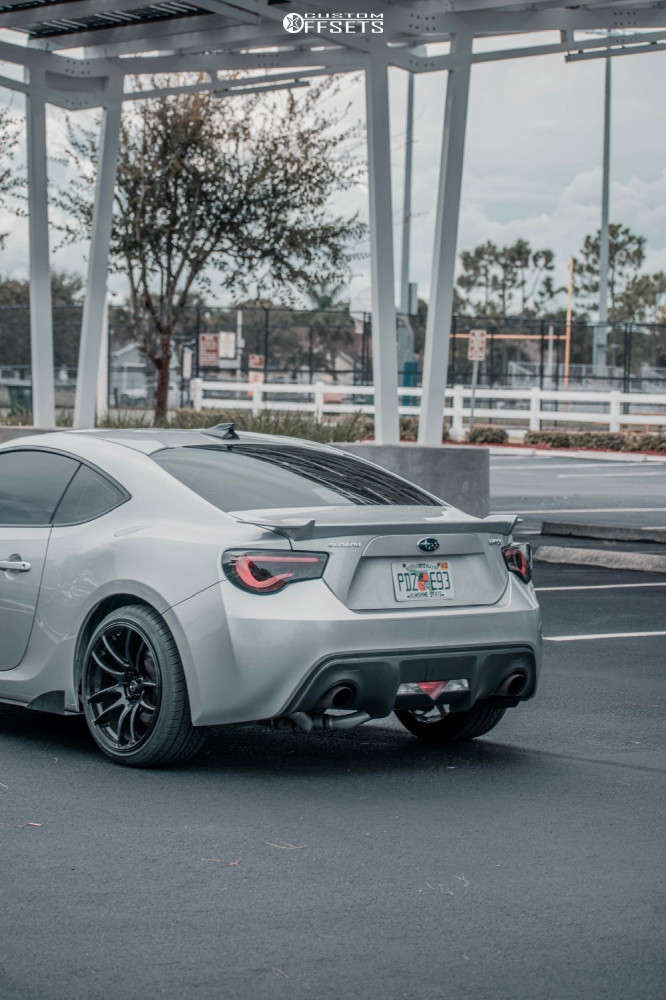 2014 Subaru BRZ with 18x9.5 35 Vors Tr4 and 225/40R18 Vercelli Strada ...