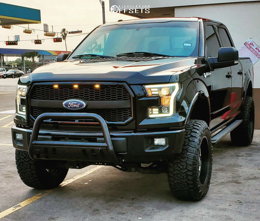 2016 Ford F-150 with 20x10 -24 Steel Off-Road Alpha and 35/12.5R20 Fury ...