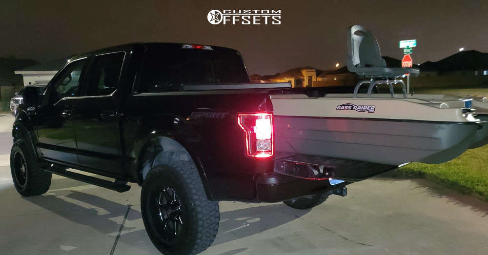 2016 Ford F-150 with 20x10 -24 Steel Off-Road Alpha and 35/12.5R20 Fury ...