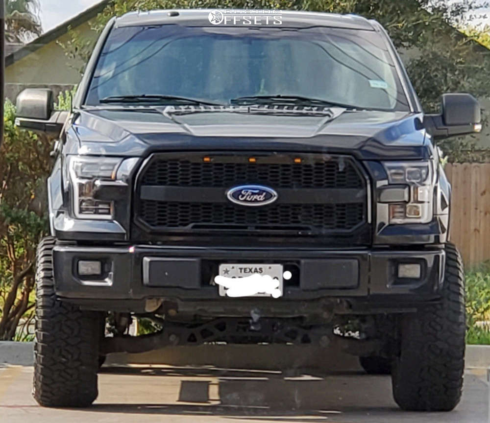 2016 Ford F-150 with 20x10 -24 Steel Off-Road Alpha and 35/12.5R20 Fury ...