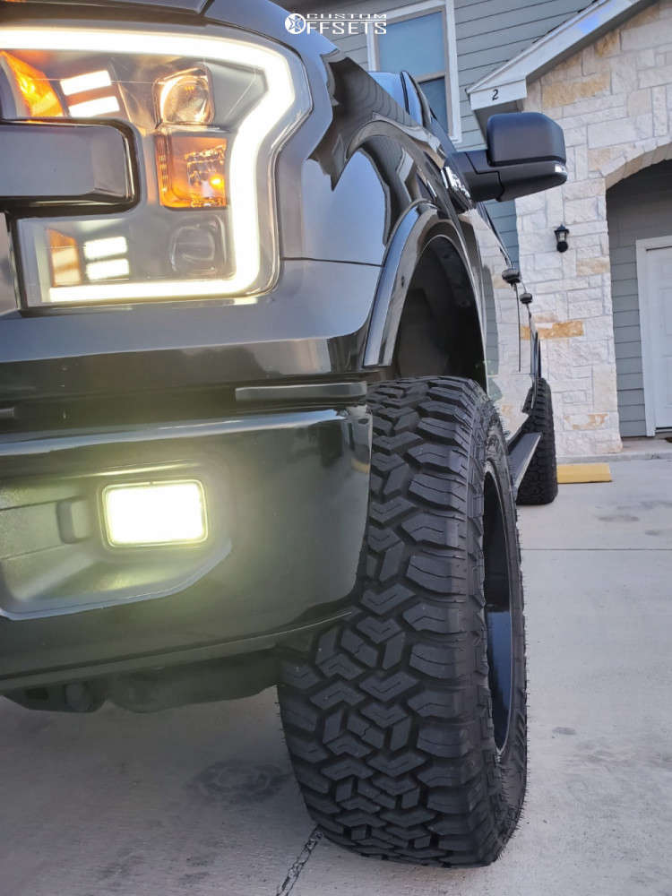 2016 Ford F-150 with 20x10 -24 Steel Off-Road Alpha and 35/12.5R20 Fury ...