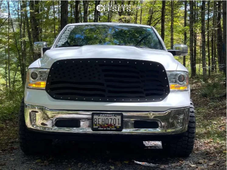 2013 Ram 1500 with 20x12 -44 K2 Offroad Razorback and 33/12.5R20 ...