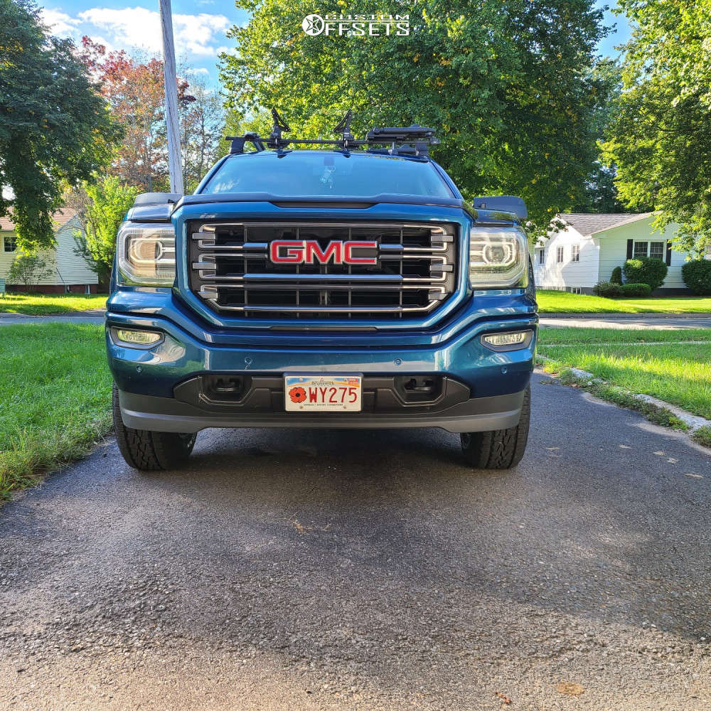 2017 GMC Sierra 1500 with 18x9 0 Fast HD Menace and 33/10.5R18 ...