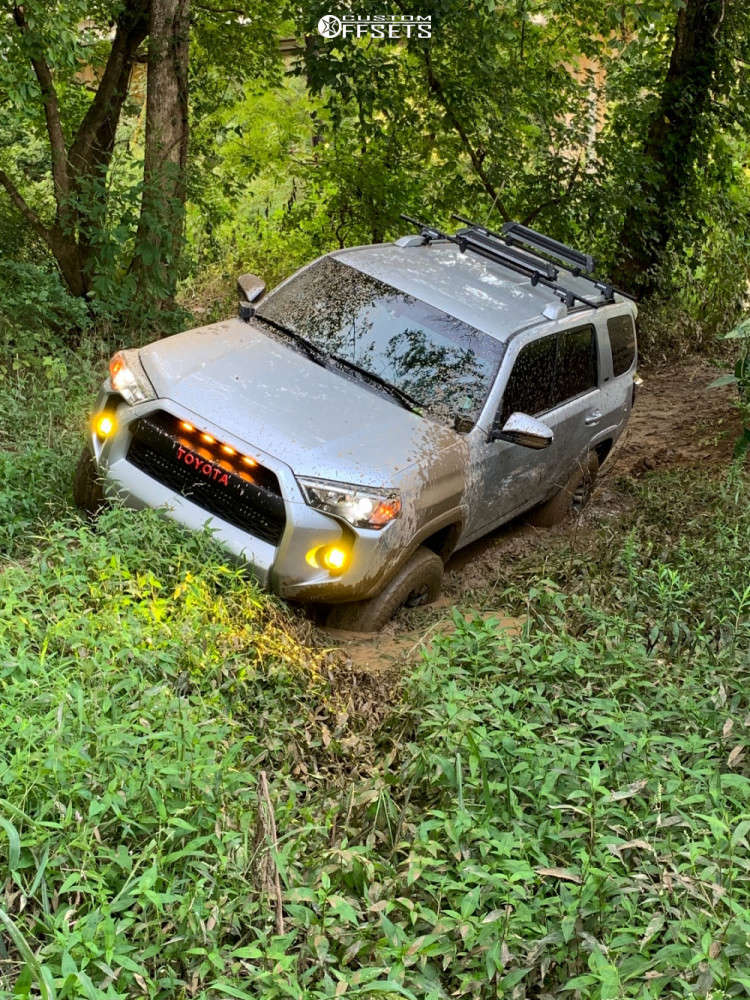 2017 Toyota 4Runner with 17x9 -12 Fuel Vapor and 33/12.5R17 Toyo Tires ...