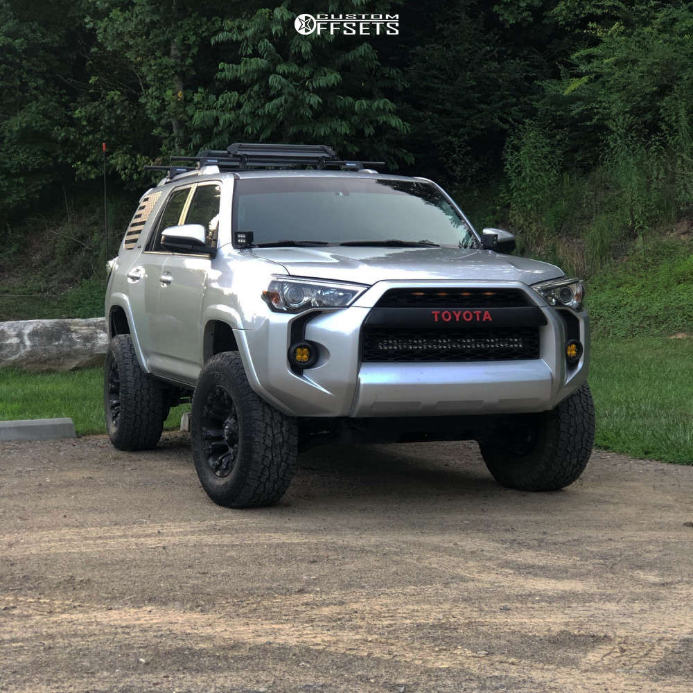 2017 Toyota 4Runner with 17x9 -12 Fuel Vapor and 33/12.5R17 Toyo Tires ...
