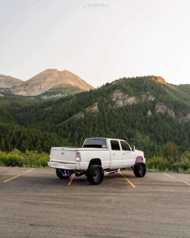 2007 Chevrolet Silverado 2500 HD Classic with 24x12 -40 American Force ...