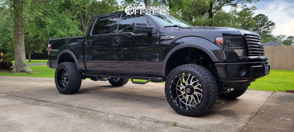 2012 Ford F-150 with 22x12 -44 TIS 544BM and 35/12.5R22 Venom Power ...