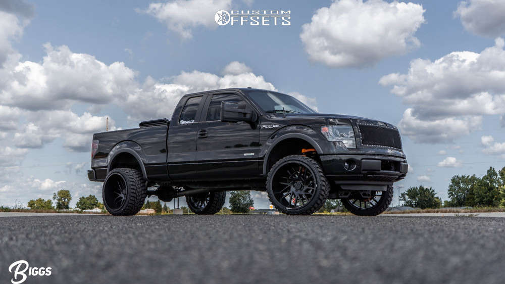 2014 Ford F-150 with 24x14 -81 ARKON OFF-ROAD Mandela and 33/13.5R24 ...
