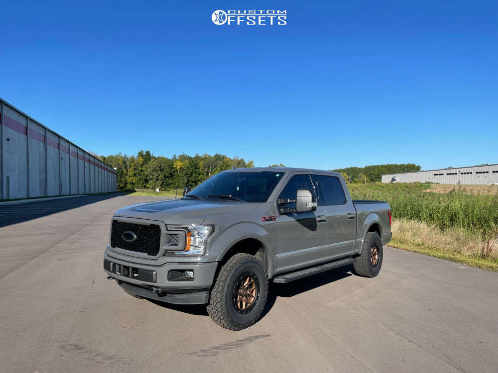 2018 Ford F-150 with 17x9 0 VenomRex Vr601bl and 285/75R17 BFGoodrich ...