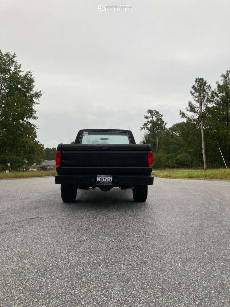 1988 Ford F-150 with 15x12 -38 American Racing Outlaw Ii and 33/12.5R15 ...