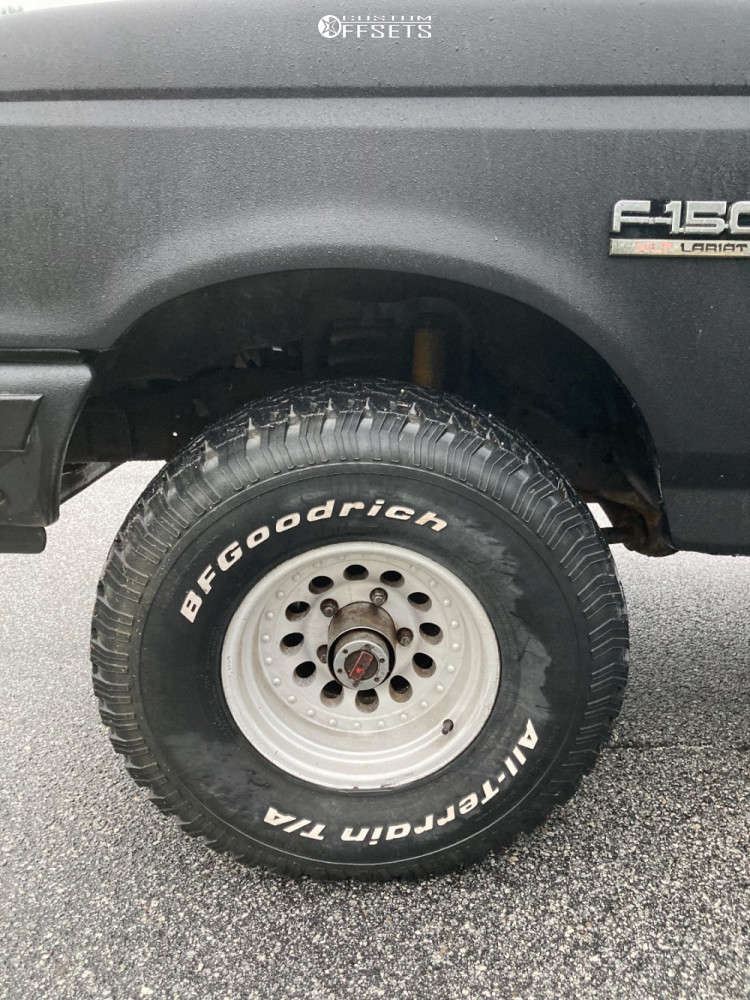 1988 Ford F-150 with 15x12 -38 American Racing Outlaw Ii and 33/12.5R15 ...