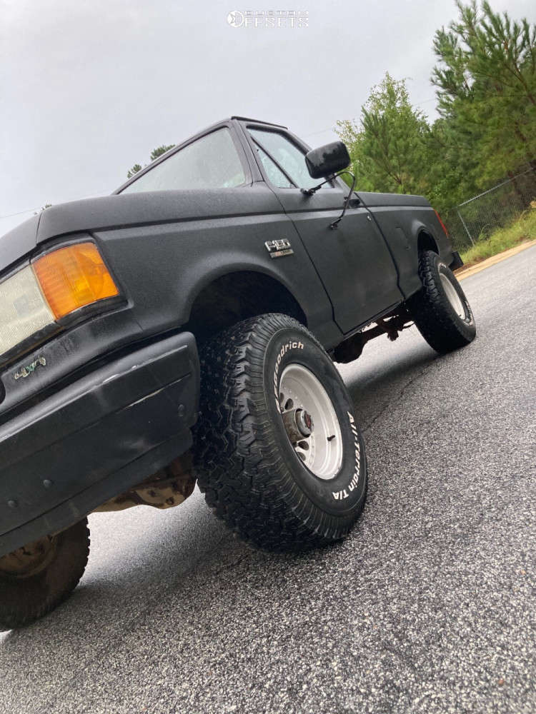 1988 Ford F-150 with 15x12 -38 American Racing Outlaw Ii and 33/12.5R15 ...