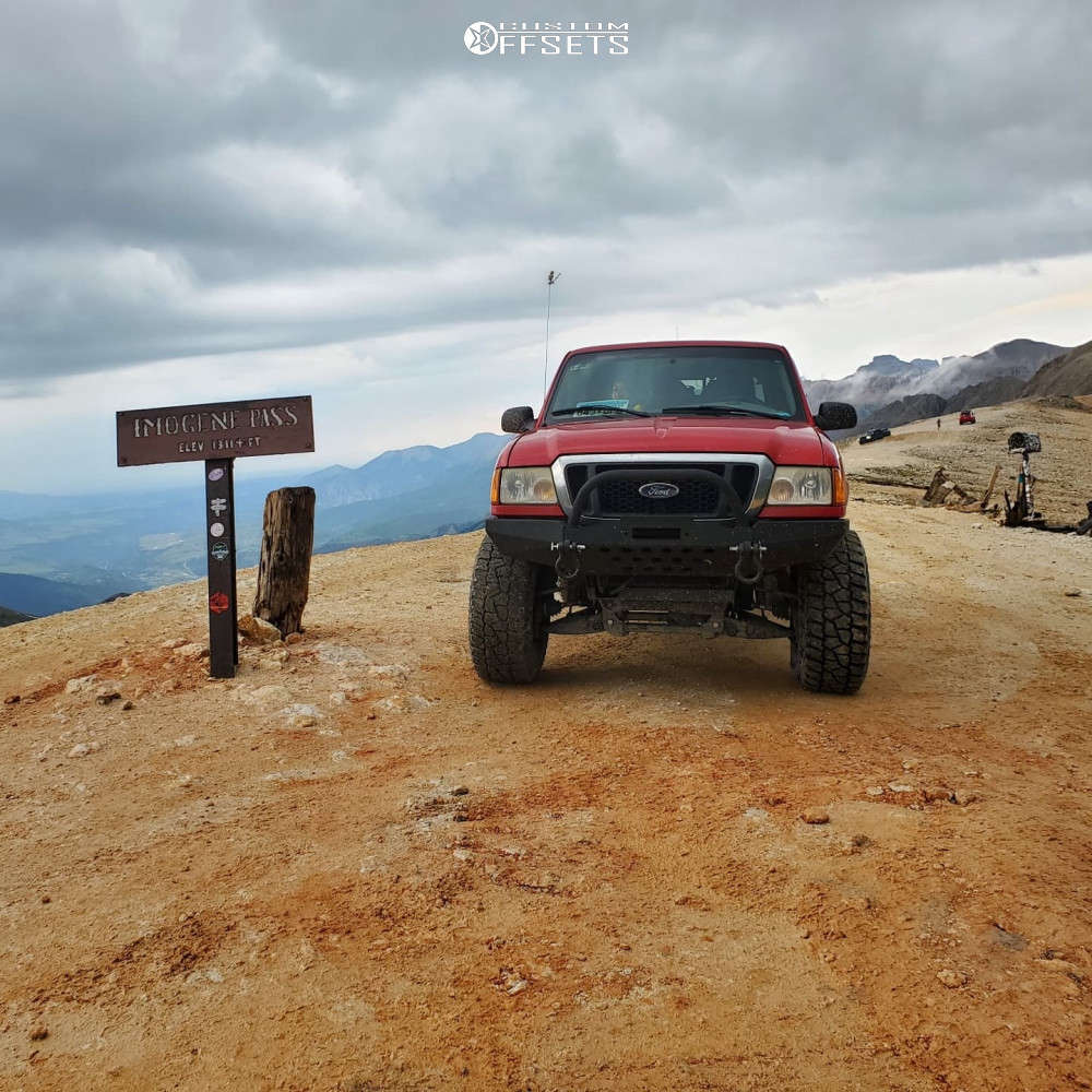 2004 Ford Ranger with 15x10 -44 Pro Comp 51 and 33/12.5R15 Mickey ...