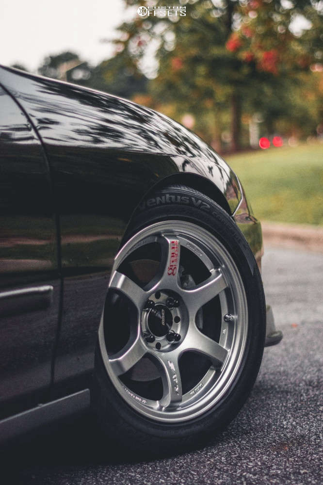 2001 Acura Integra with 15x8 35 Gram Lights 57dr and 205/50R15 Hankook ...