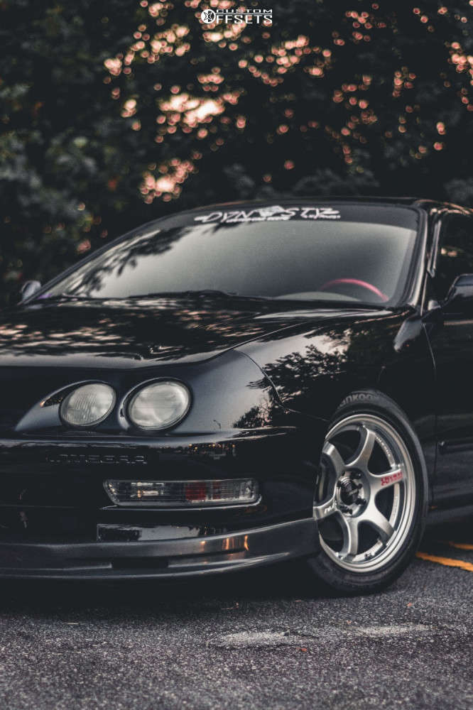 2001 Acura Integra with 15x8 35 Gram Lights 57dr and 205/50R15 Hankook ...