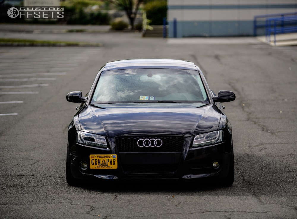 2012 Audi A5 Quattro with 19x10 35 Rotiform Kps and 235/35R19 Nankang ...