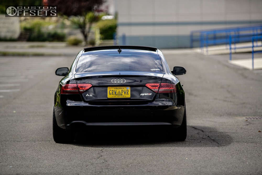 2012 Audi A5 Quattro with 19x10 35 Rotiform Kps and 235/35R19 Nankang ...