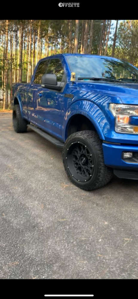2016 Ford F-150 with 20x10 -25 Vision Rocker and 275/55R20 BFGoodrich ...