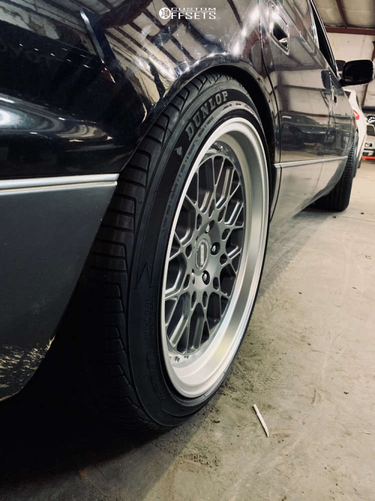 1997 Lexus LS400 with 19x9.5 35 ESR Cs3 and 245/40R19 Dunlop Conquest ...