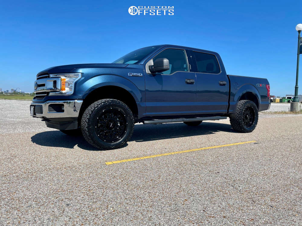 2018 Ford F-150 with 20x9 12 Vision Rocker and 33/12.5R20 Venom Power ...