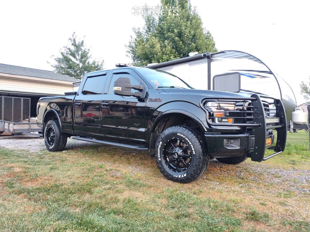 2017 Ford F-150 with 18x9 18 Moto Metal Mo970 and 275/70R18 Cooper ...