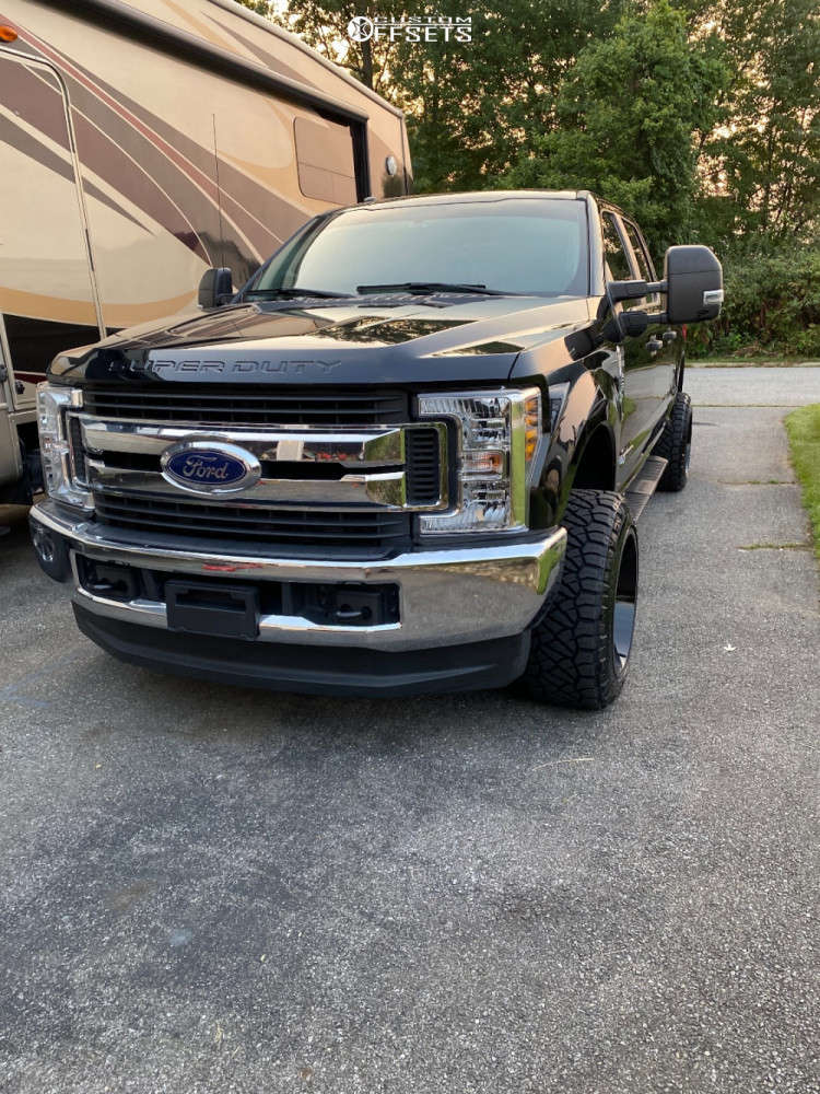 2018 Ford F-250 Super Duty with 20x12 -44 Hardrock Affliction and 275 ...