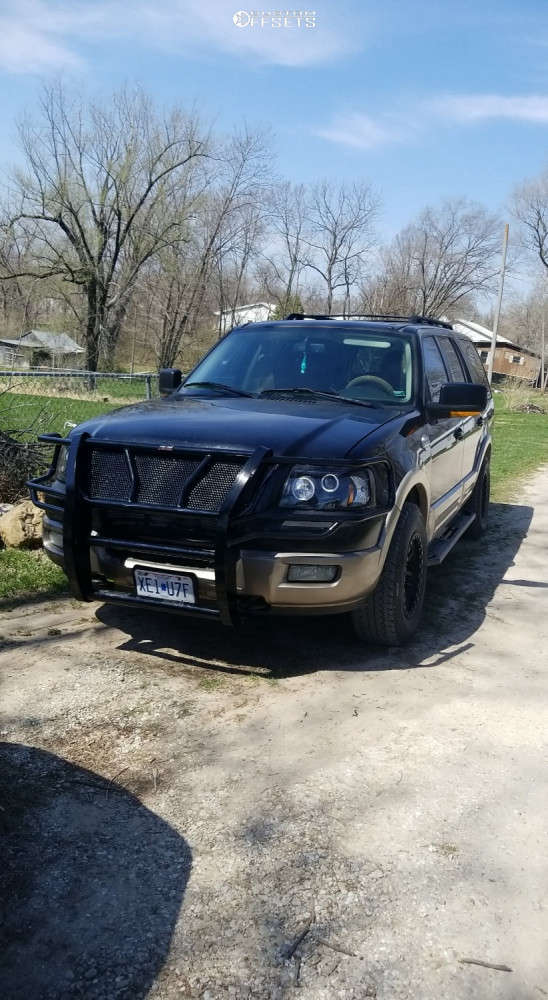 2006 Ford Expedition with 17x9 12 Vision Manx 2 and 265/70R17 ...