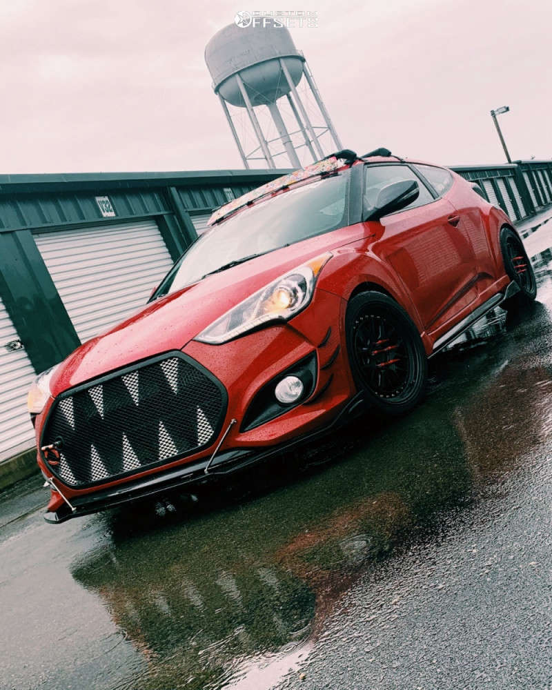 2016 Hyundai Veloster Wheel Offset Nearly Flush Stock | 1877118 ...