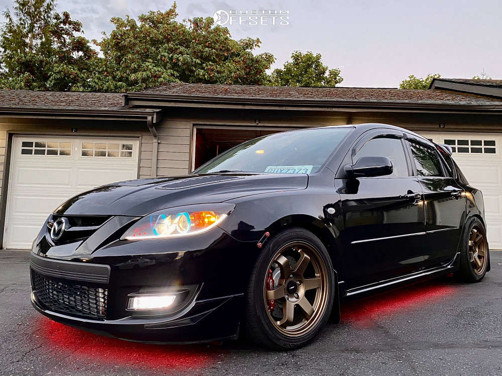 2007 Mazda MazdaSpeed3 Wheel Offset Nearly Flush Coilovers | 1877167 ...