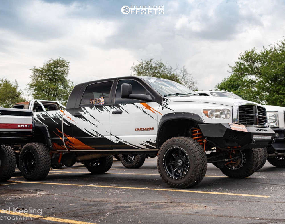 2007 Dodge Ram 2500 with 20x12 -44 Anthem Off-Road Rogue and 35/12.5R20 ...