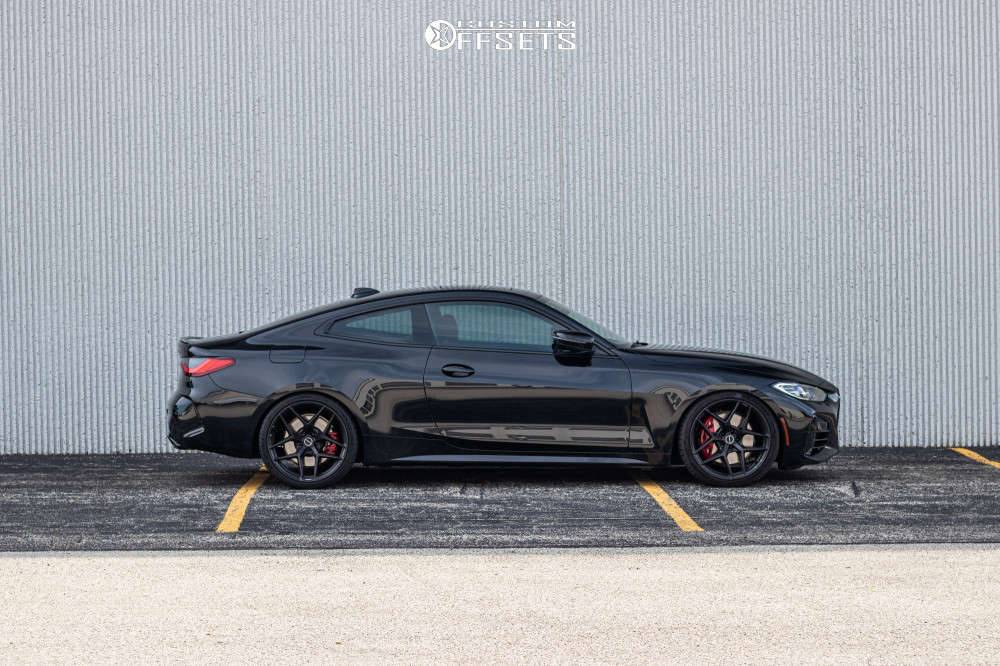 2021 BMW M440i XDrive with 20x9 25 Brixton Forged Rf7 and 245/35R20 ...